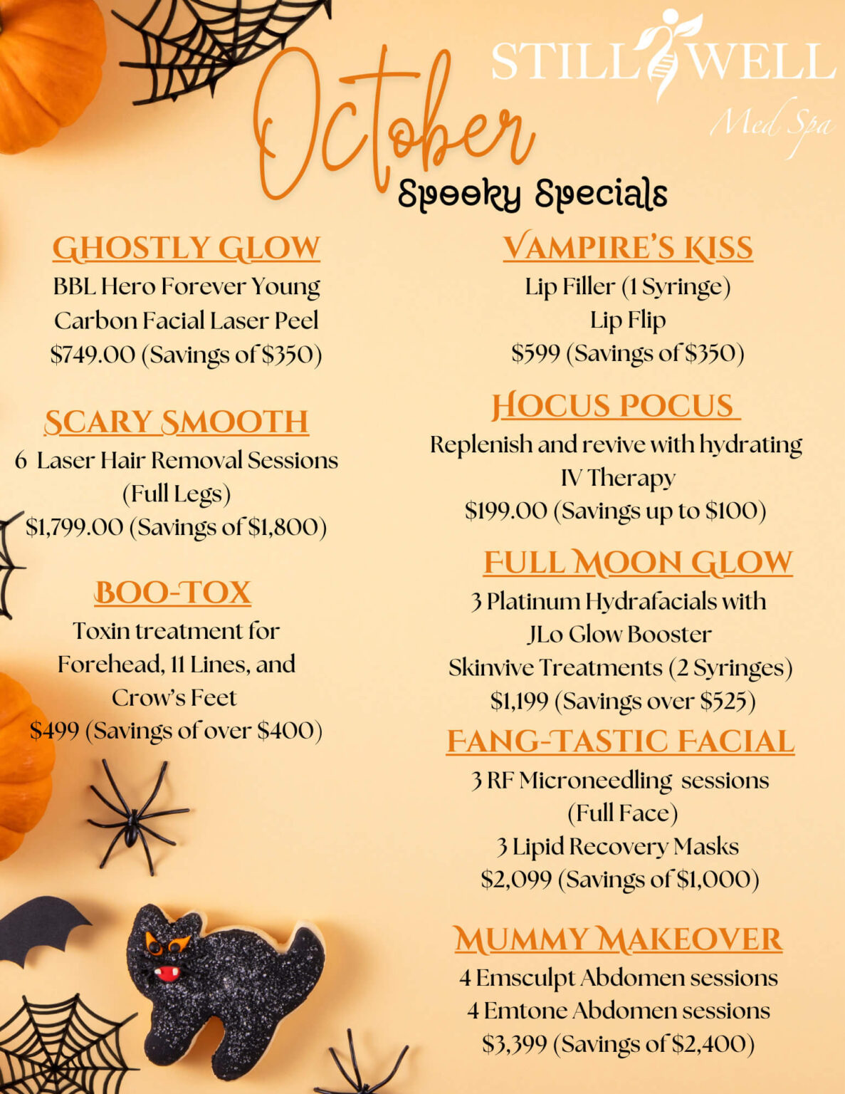 Specials & Events - Still Well Med Spa